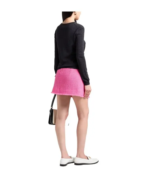 Dolce & Gabbana A-line Wool-blend Midi Skirt