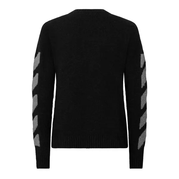 Off-White Crewneck Knit Sweater