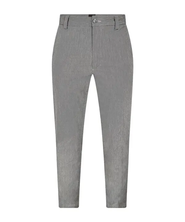 Hugo Boss Simple Straight-leg Pants - Silver