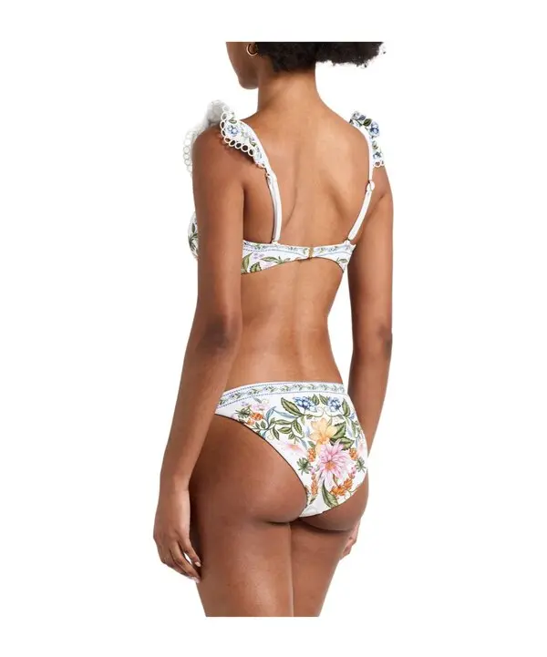 Farm Rio Floral Bikini Top