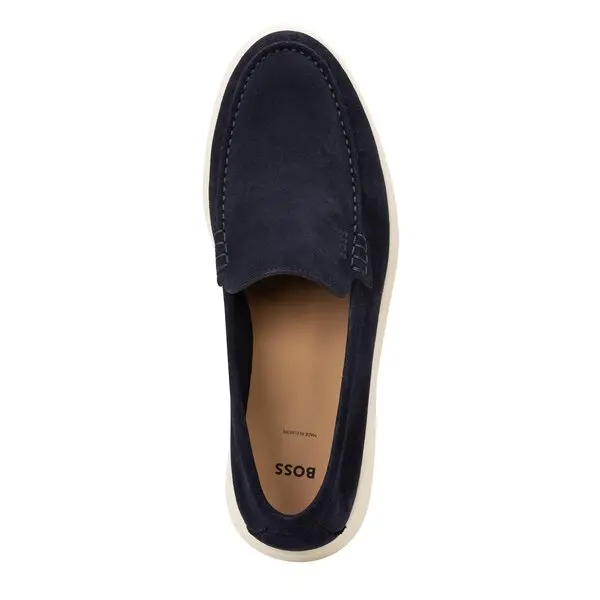 Hugo Boss Solid Color Loafers