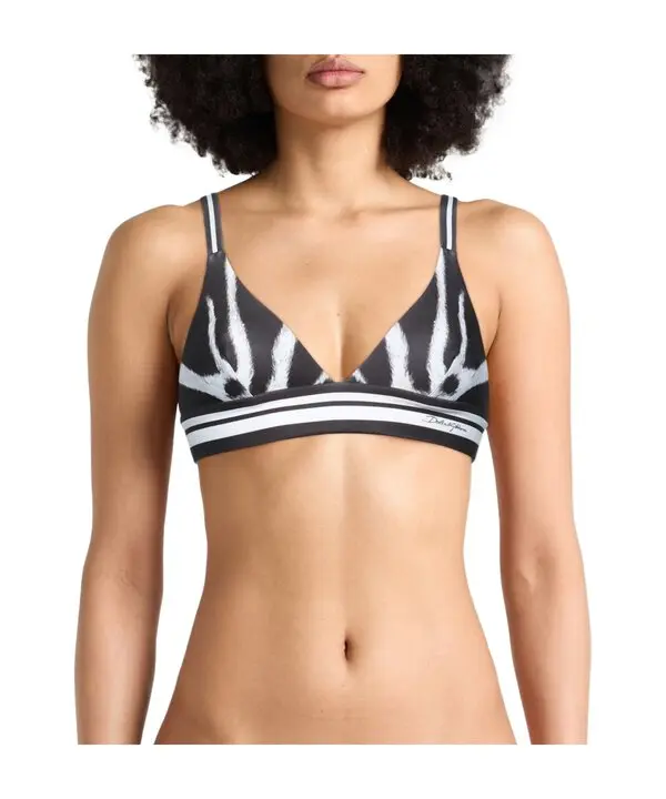 Dolce & Gabbana Zebra-print Bikini Top