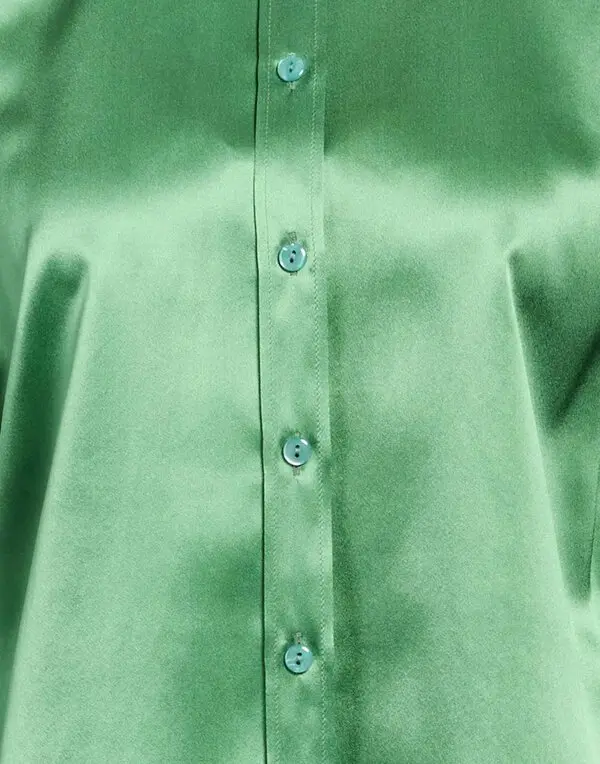 Dolce & Gabbana Solid-color Satin Long-sleeve Shirt