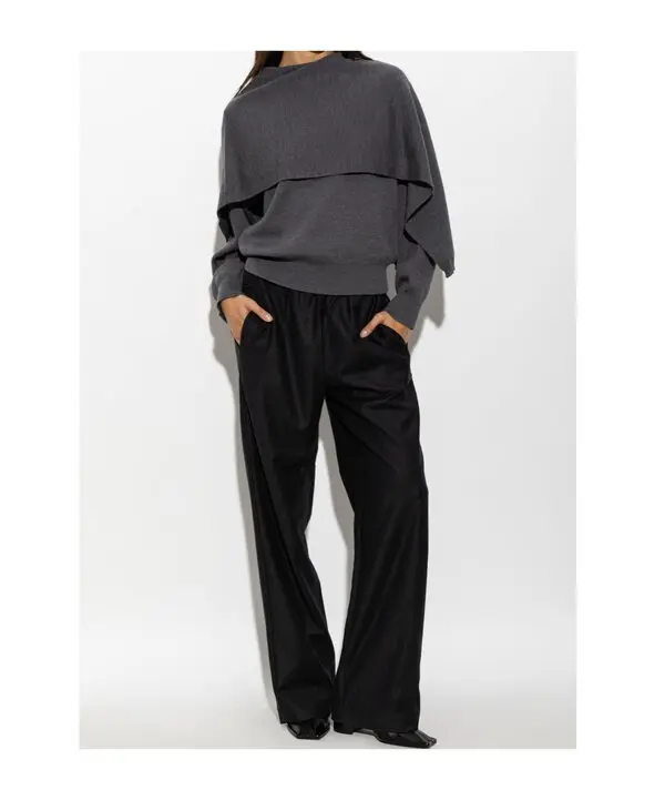 RÓHE Elastic-waist Casual Trousers