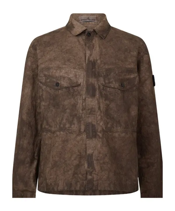 Stone Island Camouflage Casual Overshirt
