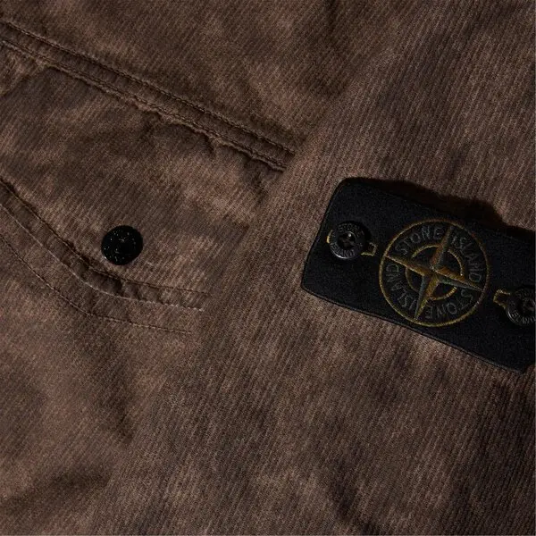 Stone Island Camouflage Casual Overshirt