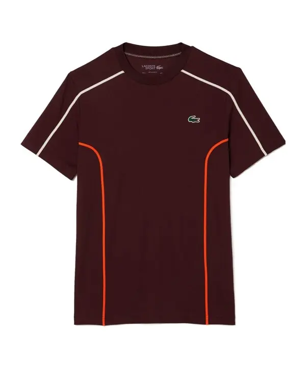 Lacoste Crewneck Shortsleeve Tee - Brown