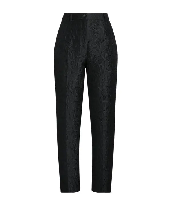 Dolce & Gabbana Simple Tapered Pants - Black
