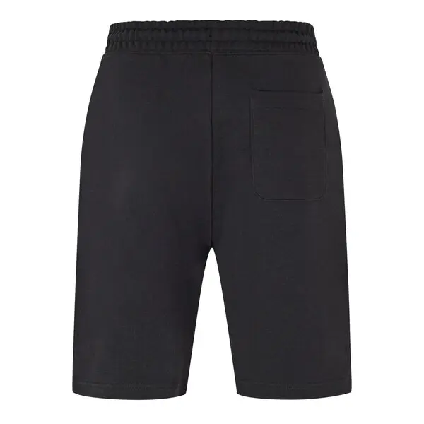 Hugo Boss Drawstring Waist Knit Shorts With Embroidered Detail