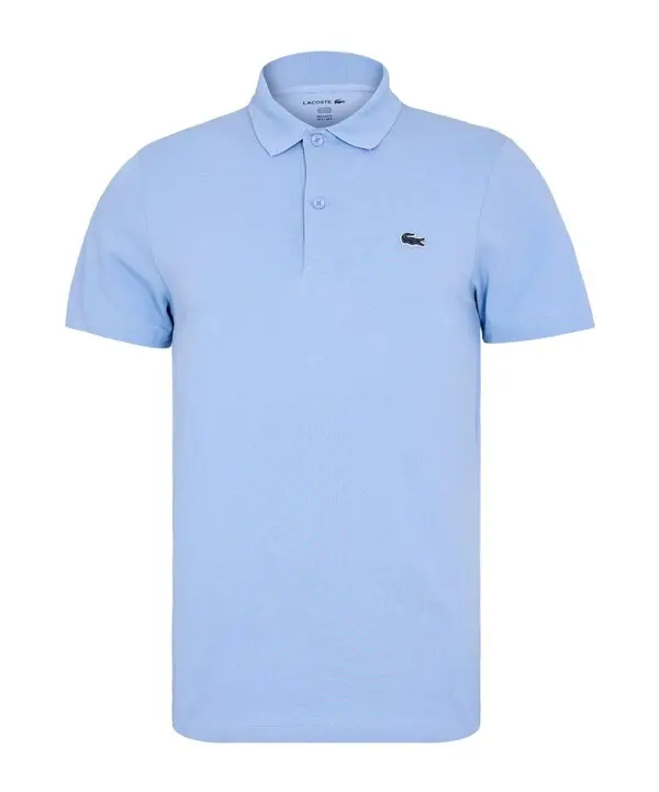 Lacoste Cotton Shortsleeve Polo Shirt - Blue