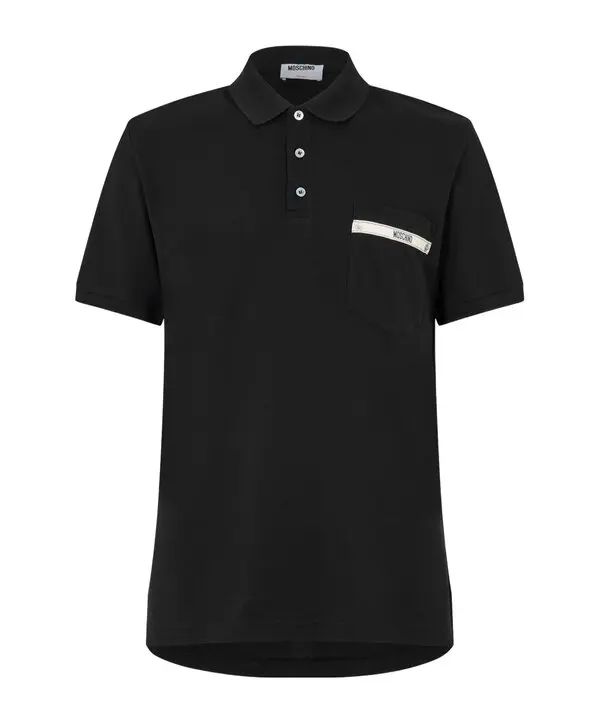 Moschino Shortsleeve Polo Shirt