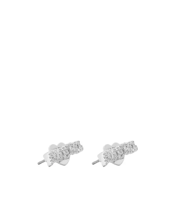 Kate Spade New York Crystal Embellished Bar Stud Earrings - No