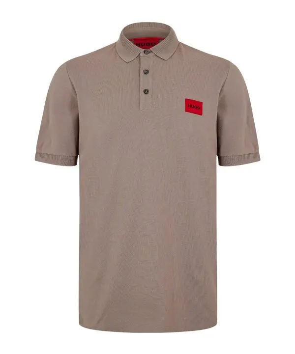 Hugo Boss Classic Tailored Shortsleeve Polo Shirt - Gray