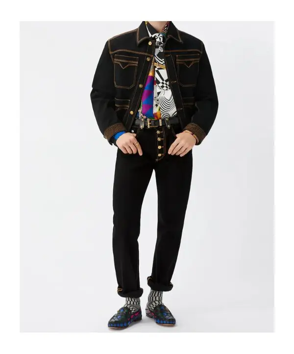 Versace Straight Leg Jeans
