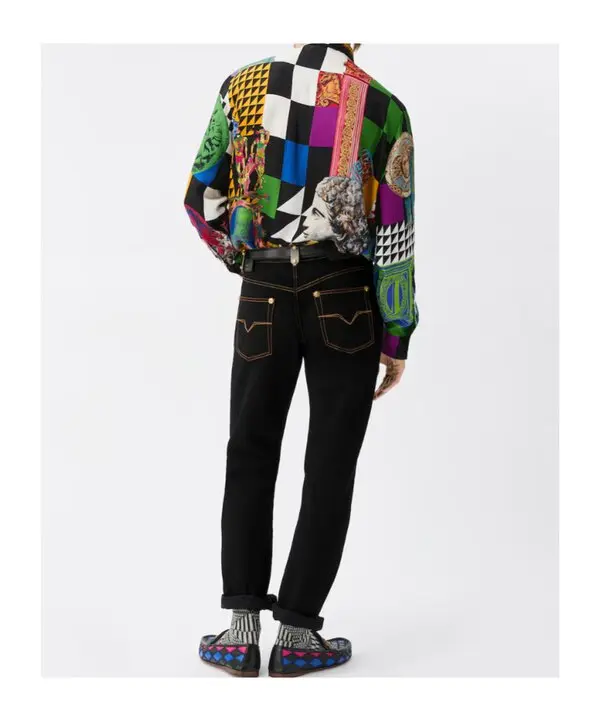 Versace Straight Leg Jeans