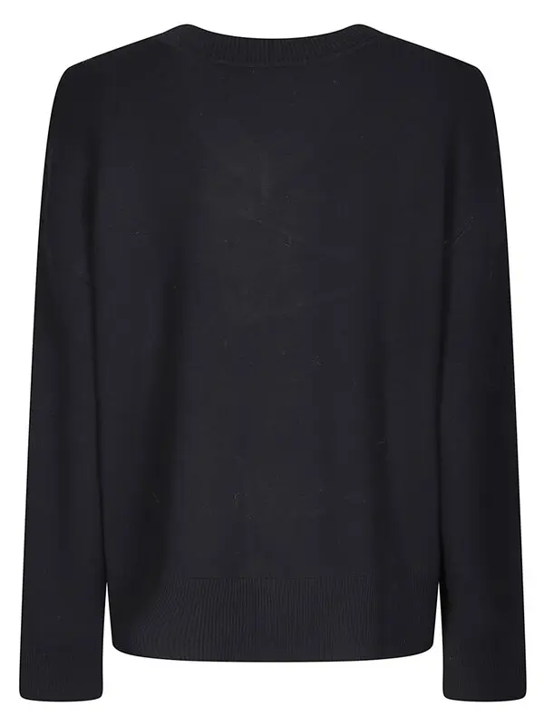 SAMSOE SAMSOE V-neck Knit Top