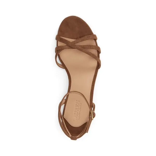 Ralph Lauren Solid Heeled Sandals