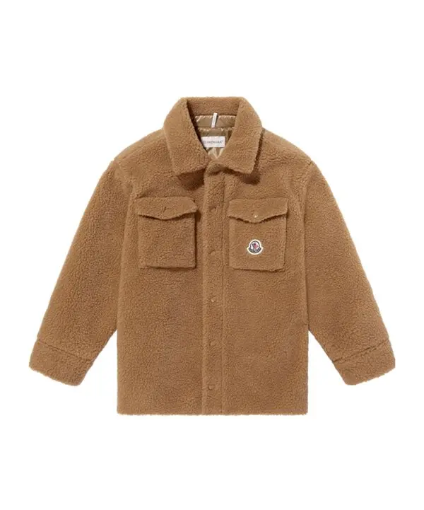 Moncler Long-sleeve Casual Jacket - Brown