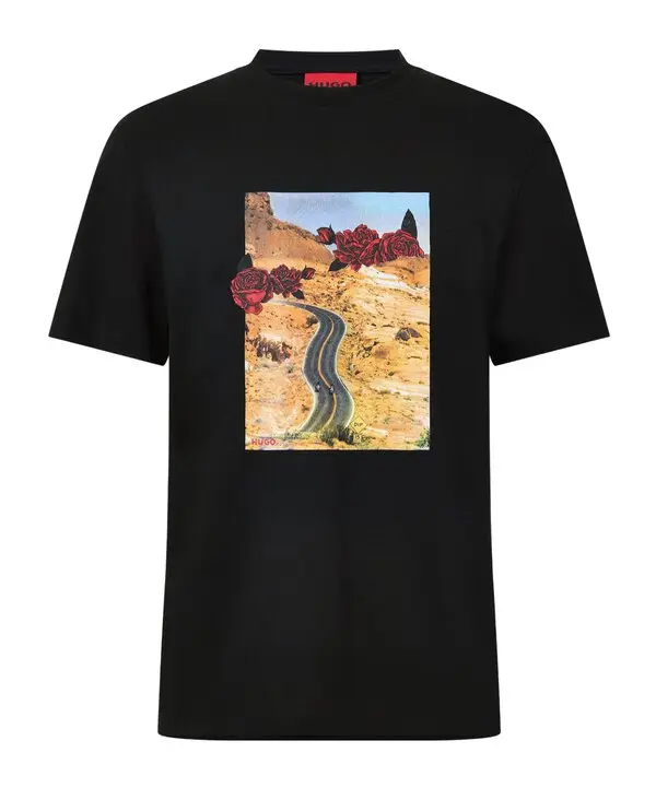 Hugo Boss Print T-shirt - Black