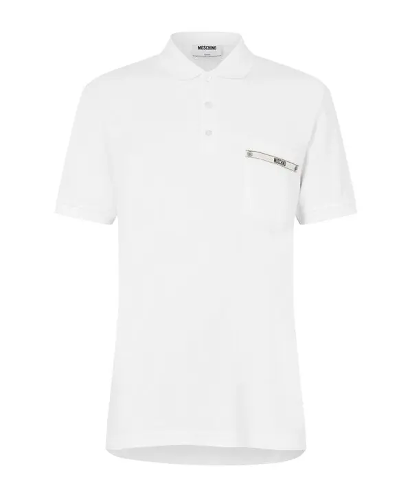 Moschino Shortsleeve Polo Shirt