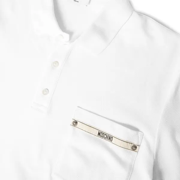 Moschino Shortsleeve Polo Shirt