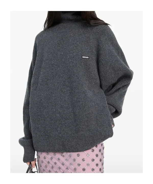 ROTATE BY BIRGER CHRISTENSEN Knit Highneck Sweater