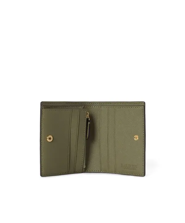 Ralph Lauren Compact Trifold Leather Billfold Wallet