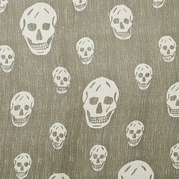 Alexander McQueen Print Silk Scarf