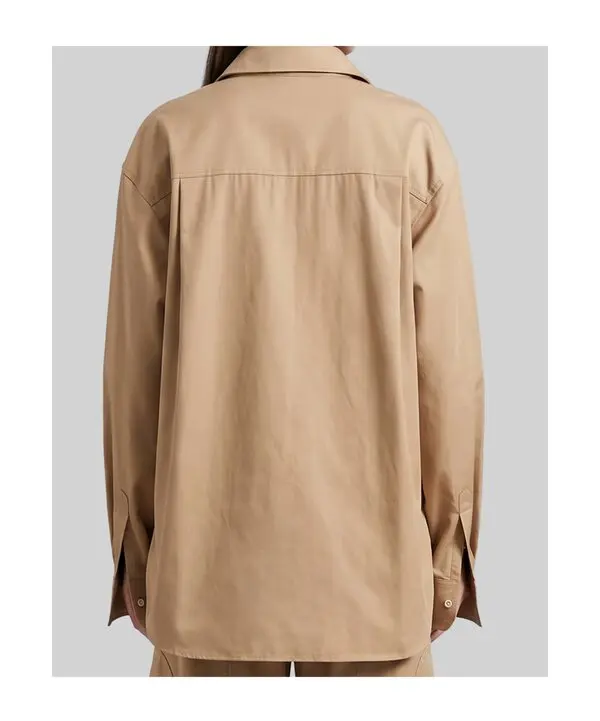 THE FRANKIE SHOP Peri Cotton Shirt
