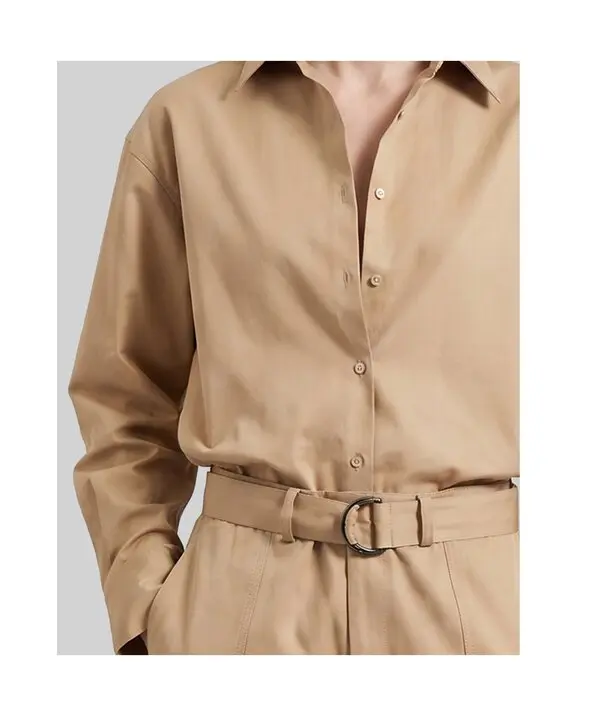 THE FRANKIE SHOP Peri Cotton Shirt