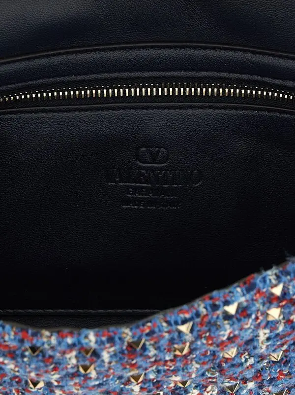 Valentino Garavani Tweed Cross Body Bag