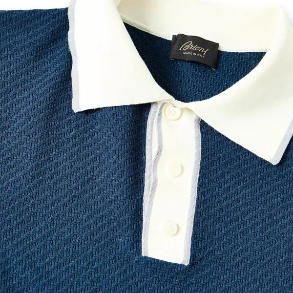 Brioni Shortsleeve Polo Shirt