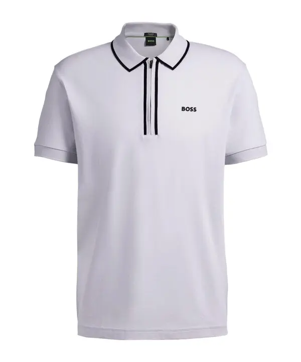 Hugo Boss Shortsleeve Polo Shirt - White