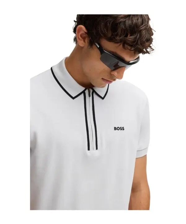 Hugo Boss Shortsleeve Polo Shirt - White