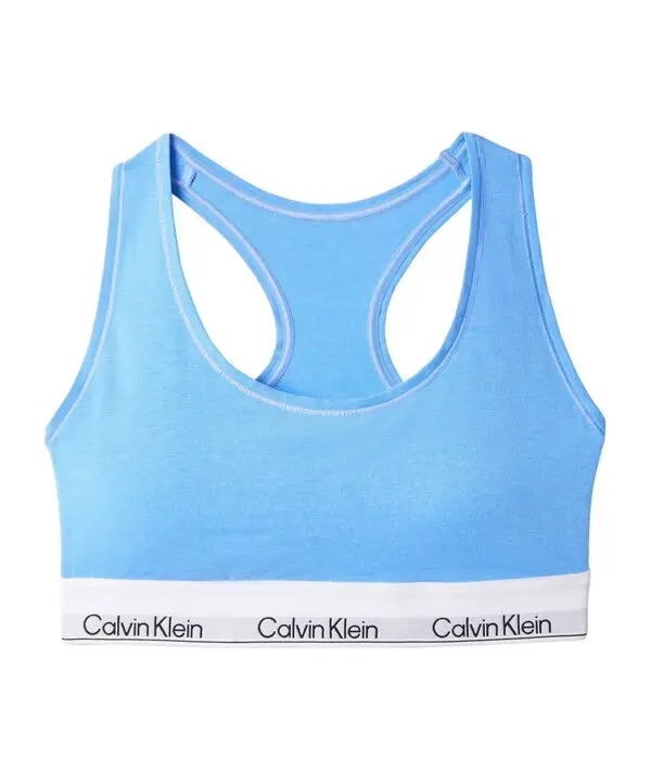 Calvin Klein Cotton Sports Bra - Blue
