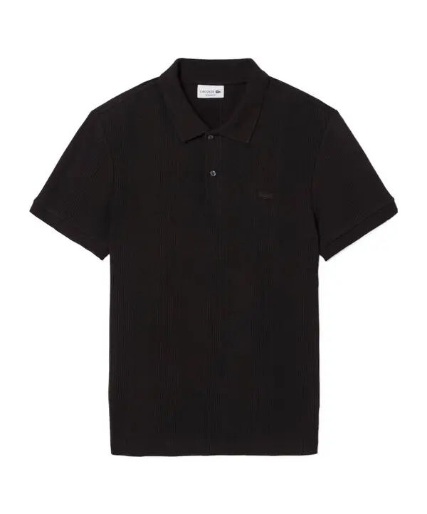 Lacoste Minimalist Striped Shortsleeve Polo