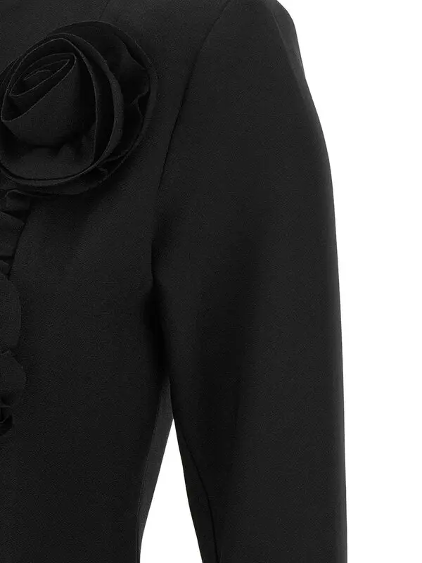ROTATE BY BIRGER CHRISTENSEN 3d Floral Mini Dress