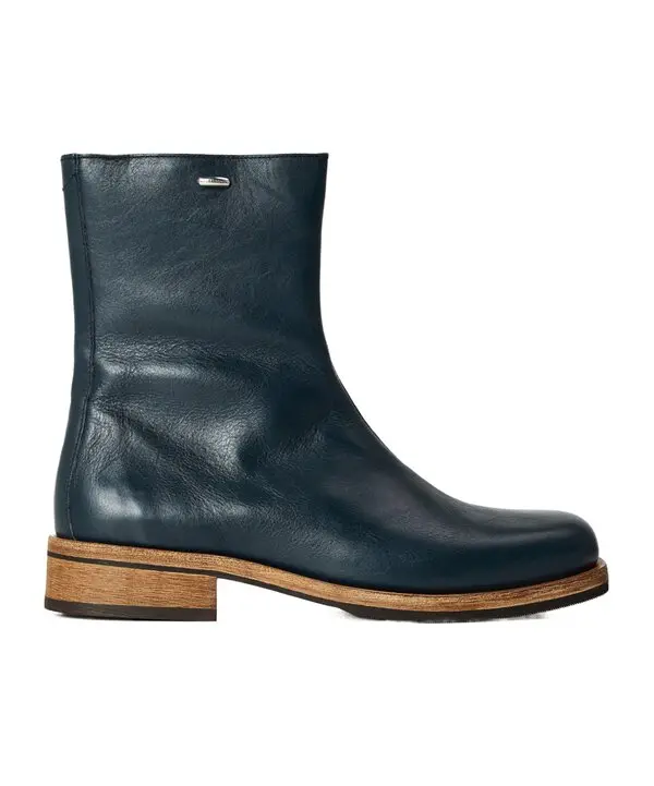 Our Legacy Simple Ankle Boots - Blue