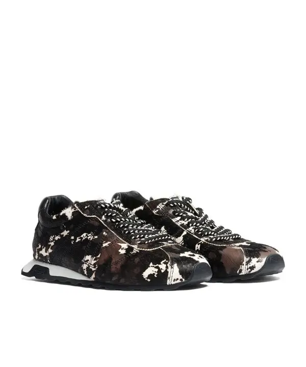 Ash Round-toe Sneakers