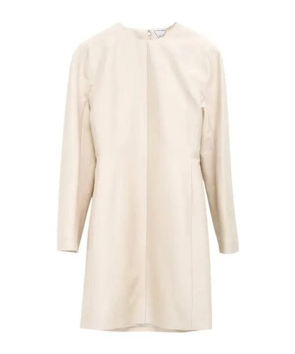 Bottega Veneta Long Sleeve Mini Dress - No
