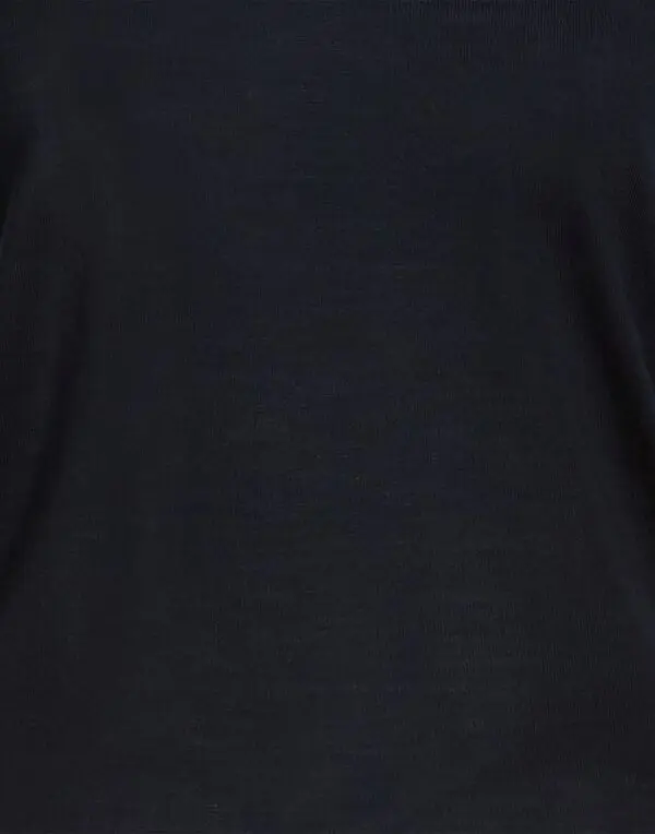 Max Mara Solid-color Knit V-neck Short Sleeve