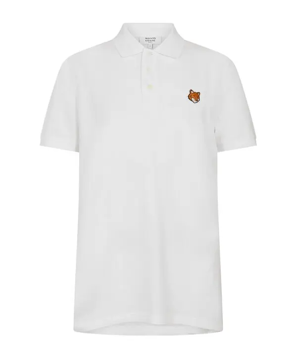 Maison Kitsuné Embroidered Shortsleeve Polo
