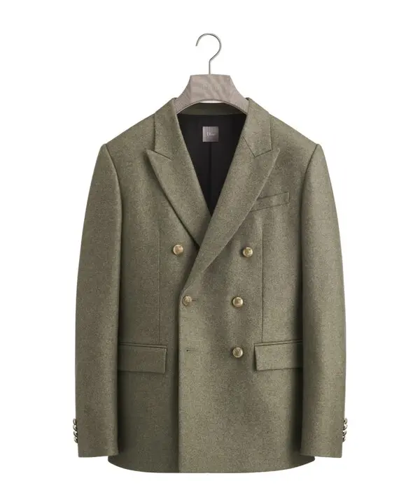 Dior Double-breasted Jacket - Khaki