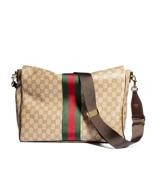 Gucci Medium Crossbody Bag With Web