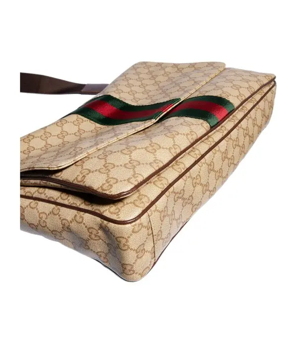 Gucci Medium Crossbody Bag With Web