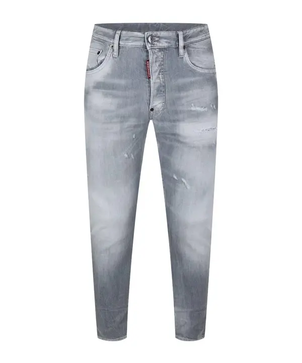 Dsquared2 Distressed Ripped Denim Jeans