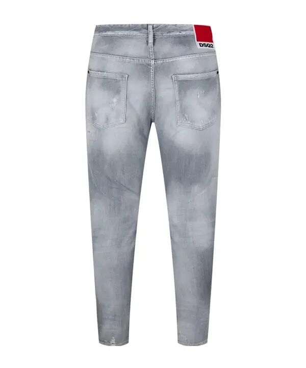 Dsquared2 Distressed Ripped Denim Jeans