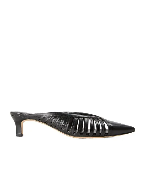 Michael Kors High-heeled Slippers - Black