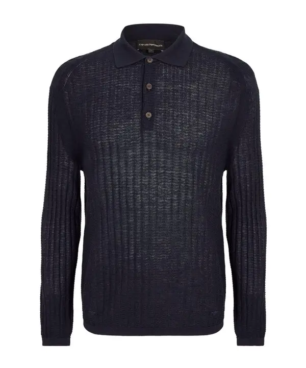 Emporio Armani Longsleeve Polo Shirt