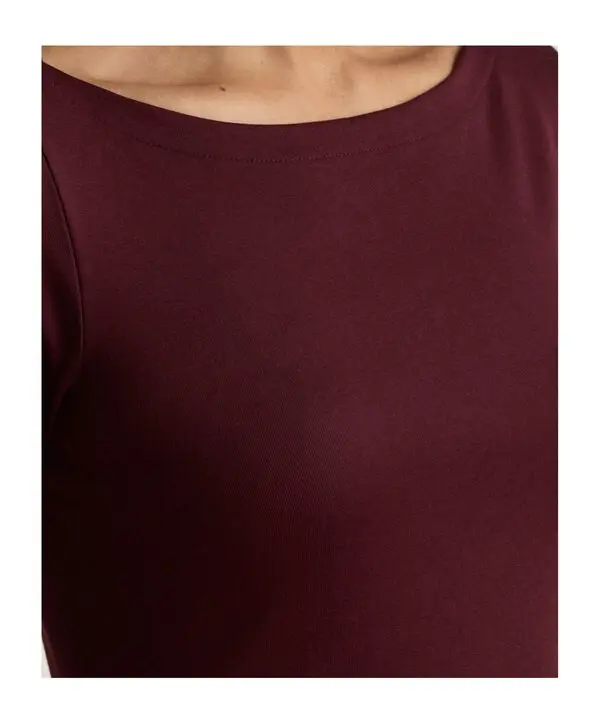 Ralph Lauren Boat-neck Jersey Midi Dress